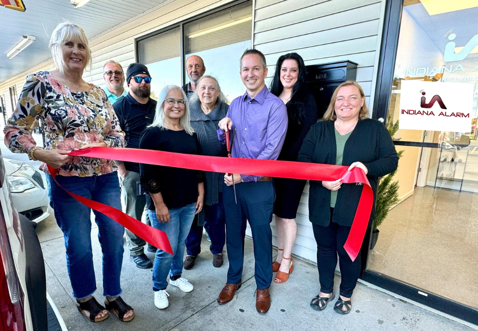 Martinsville Chamber welcomes Indiana Alarms with a ribbon cutting ...